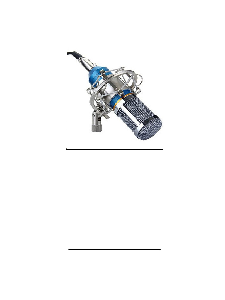 BM 800 Microphone Modifications Guide | PDF | Microphone | Computer ...