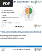 SIH 2025 Idea Submission Template | PDF
