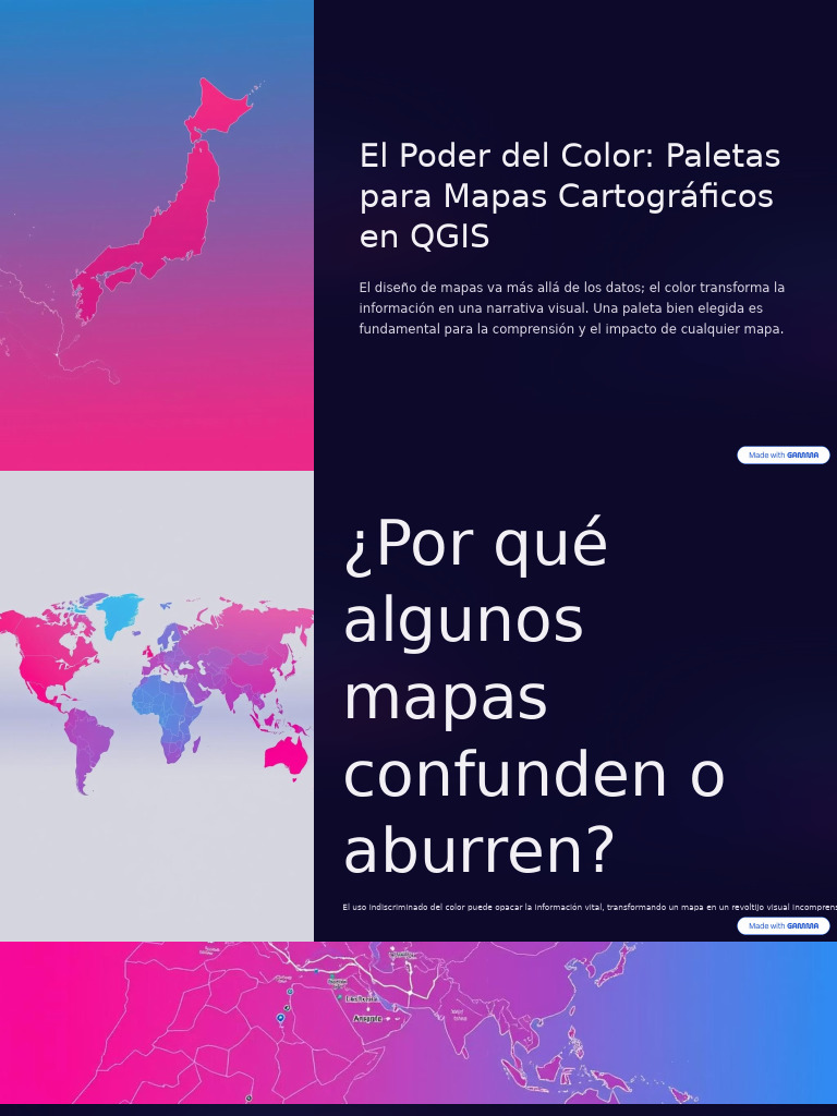Paletas de Colores para Mapas en QGIS | PDF | Color | Modelo de color Rgb