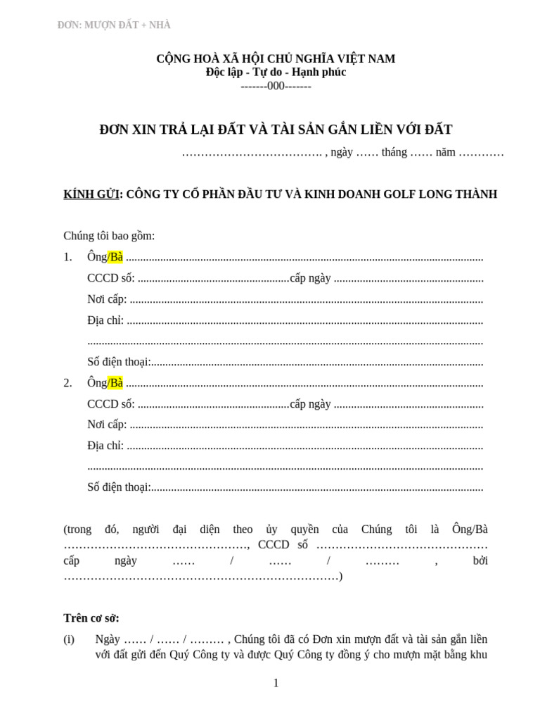 Clean - Don Xin Tra Lai Dat Truoc Han | PDF