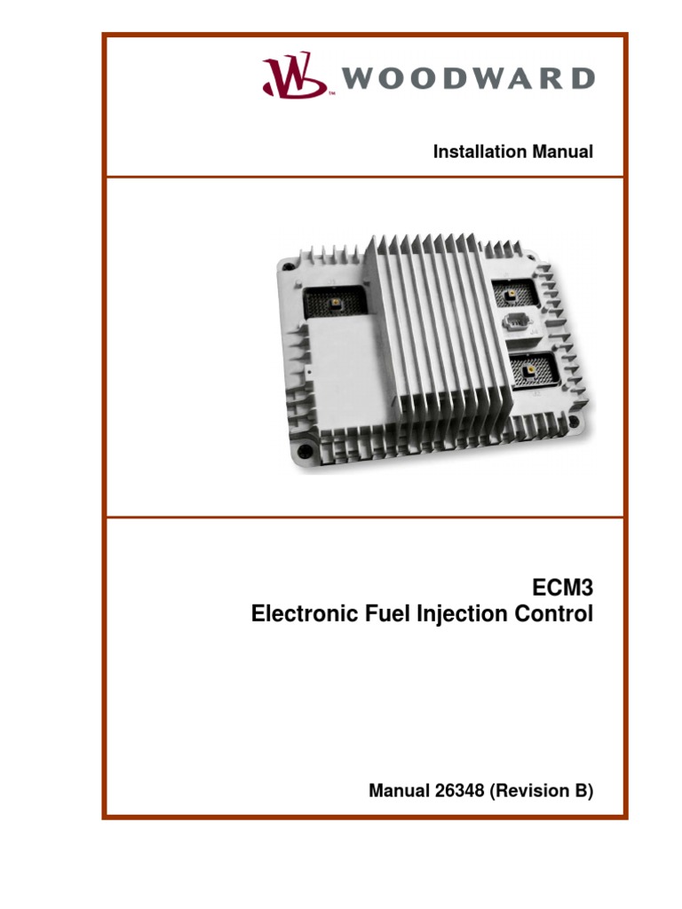 Ecm3 Electronic Fuel Injection Control: Installation Manual | PDF ...