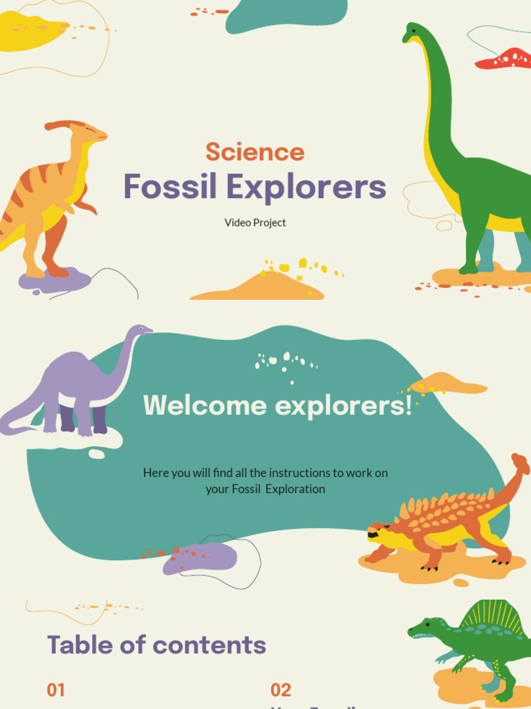 Fossils Video Project | PDF