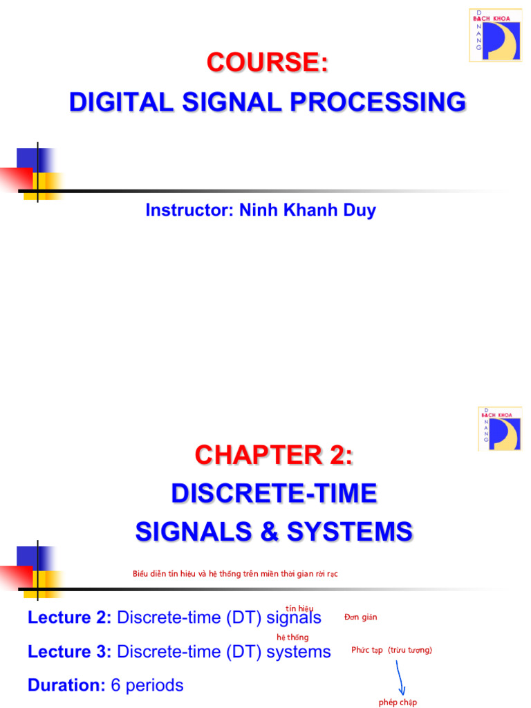 Chapter2 - TIME-DOMAIN REPRESENTATION OF SIGNALS AND SYSTEMS | PDF