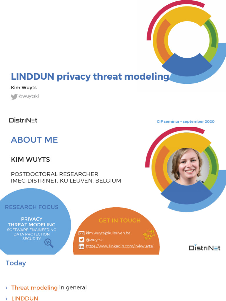 LINDDUN Privacy Threat Modeling Guide | PDF | Privacy | Encryption