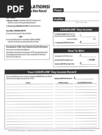 Cashflow Game Financial Statement Guide | PDF | Debits And Credits ...
