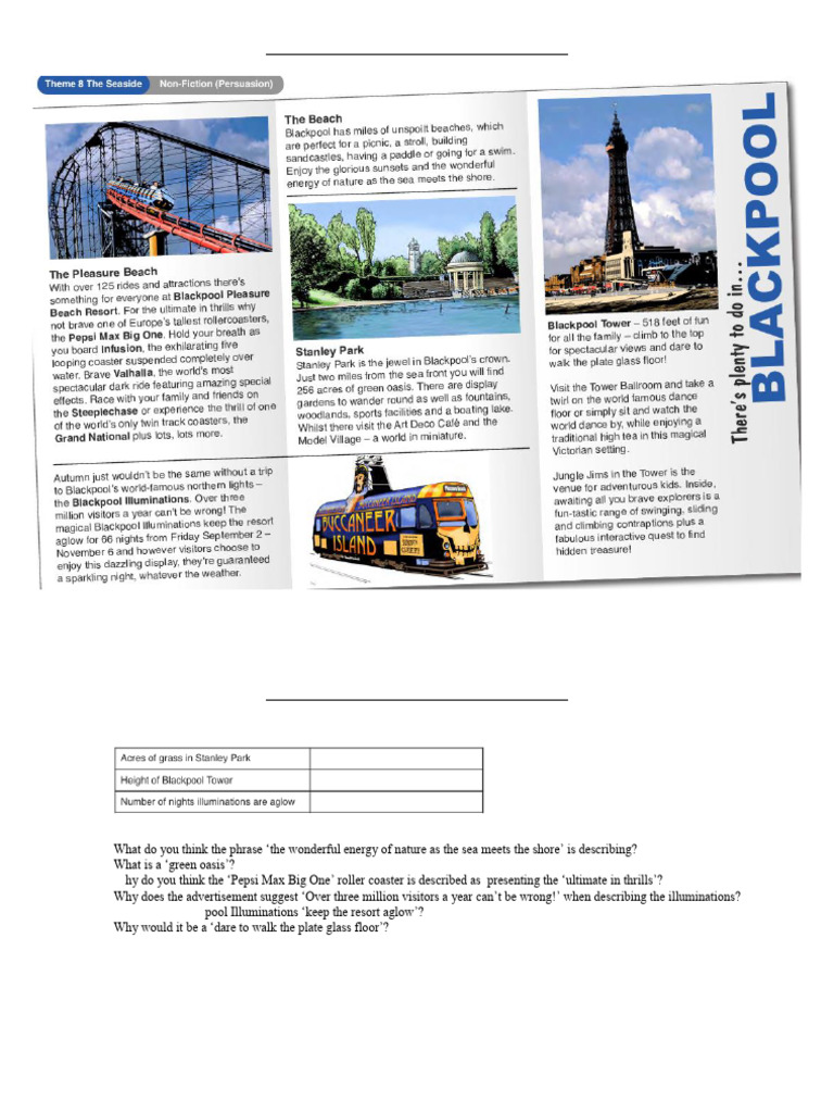 Persuasive - Travelogue & Brochures | PDF