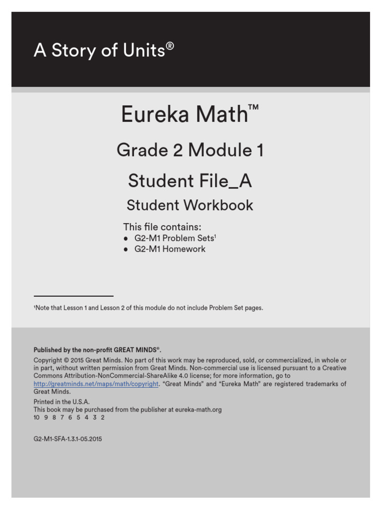 Eureka Math-Grade 2-Module 1-Practice Book | PDF | Chess Theory | Chess