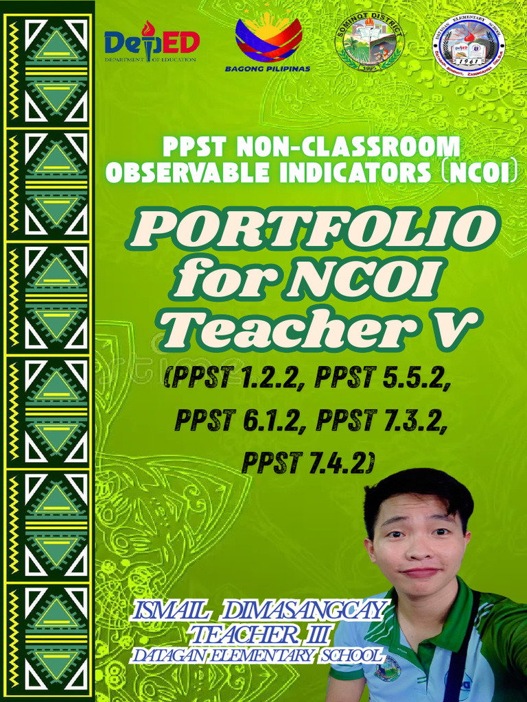 NCOI Portfolio Cover Page | PDF | Teachers | Intelligence