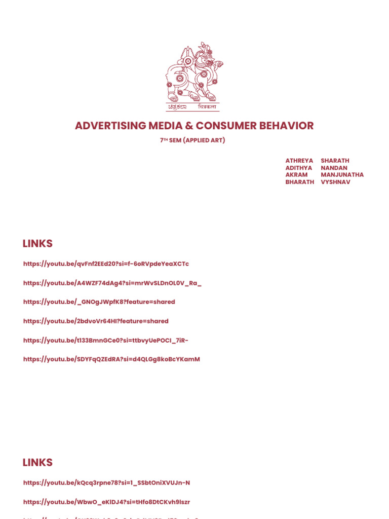Advertising Media & Consumer Behavior | PDF