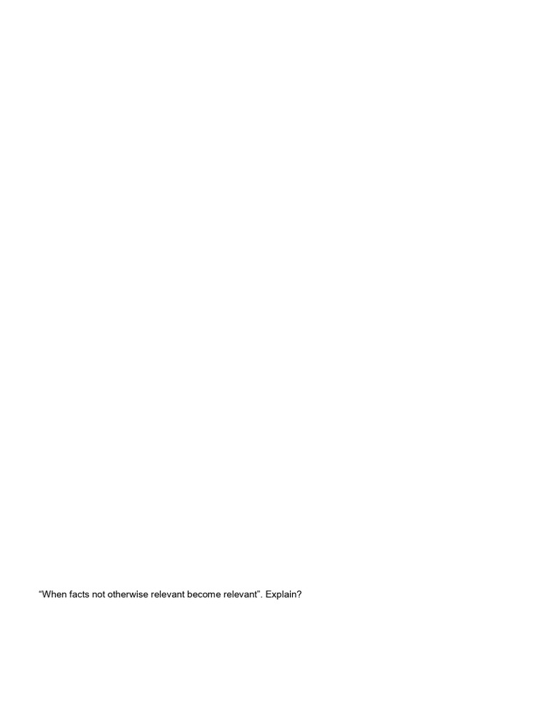 BSA Questions Yearwise | PDF | Evidence (Law) | Common Law