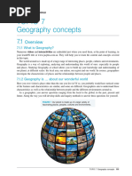 7 Key Concepts in Geography | PDF