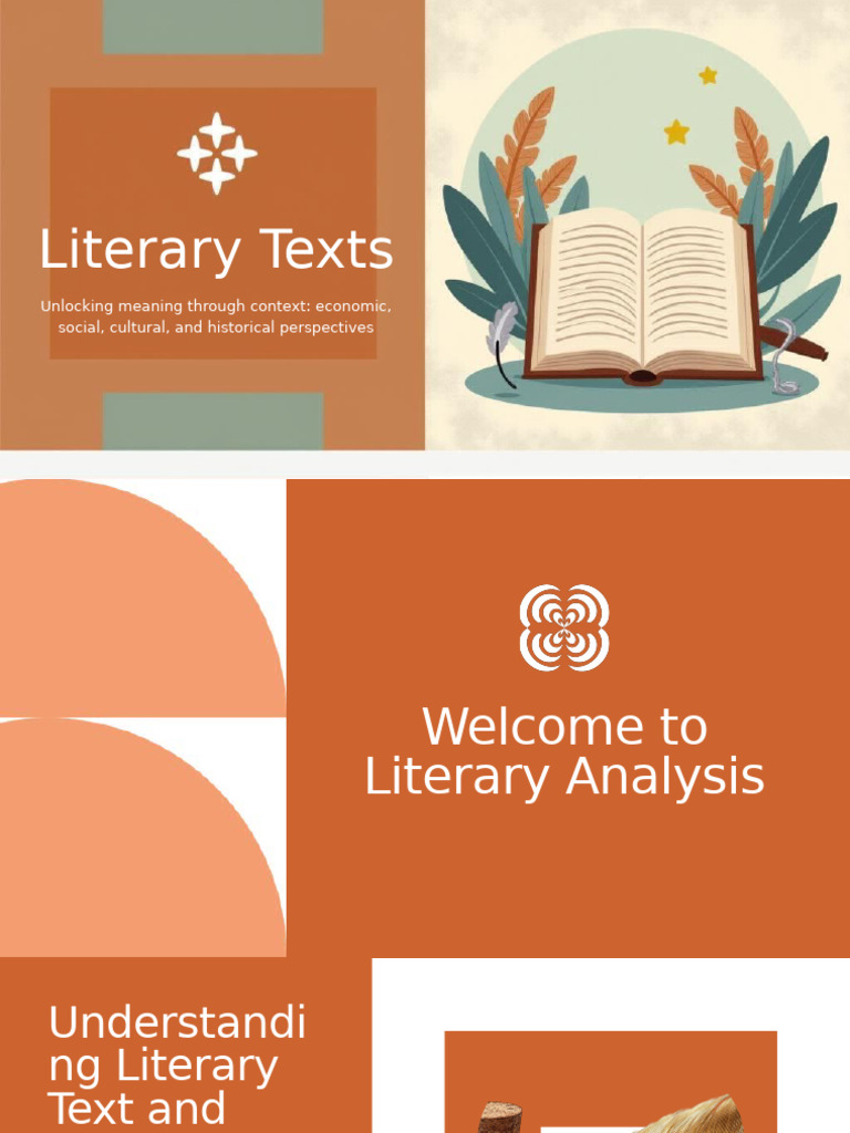 Presentation - Literary Texts | PDF