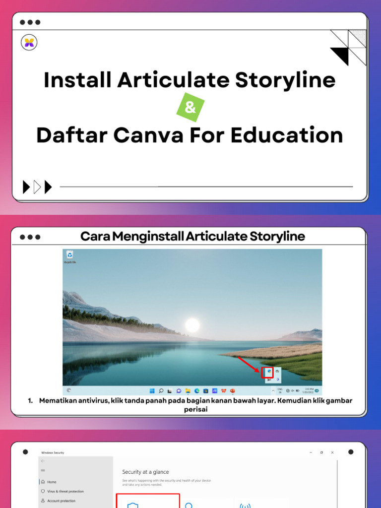 Tutorial Install As Dan Sign in Canva For Edu | PDF