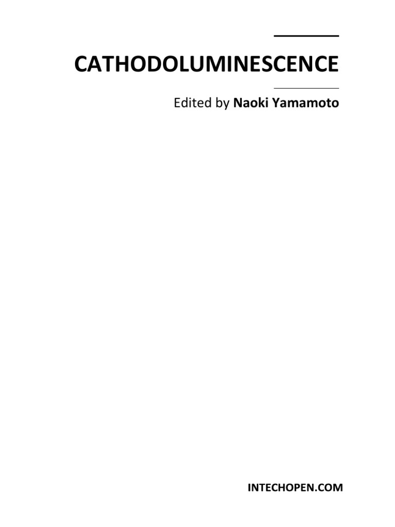 Cathodoluminescence | PDF | Scanning Electron Microscope | Zinc Oxide