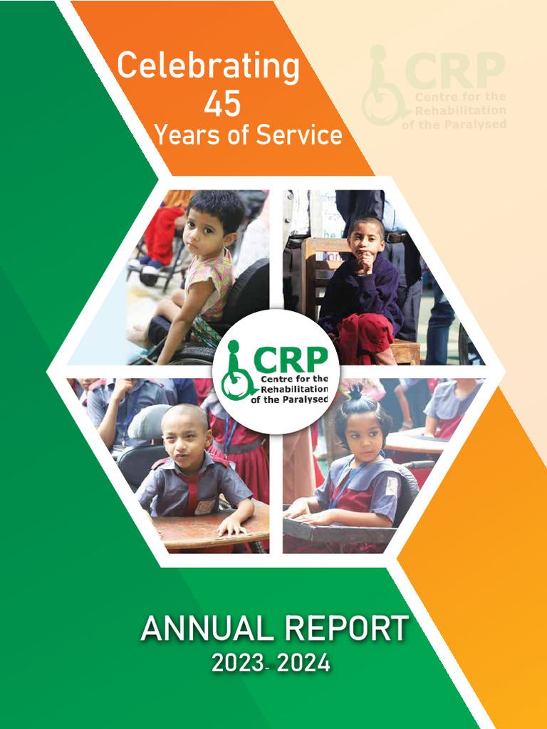 CRP Annual Report 2023-2024 | PDF | Physical Therapy | Medical Specialties