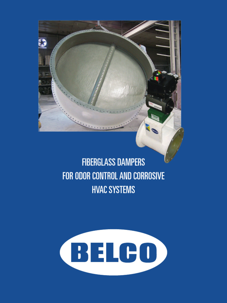 Belco-Damper Brochure 09-09-14 | PDF | Fibre Reinforced Plastic ...