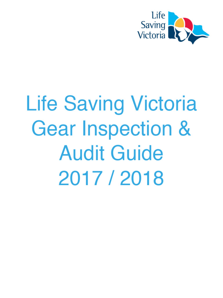 LSV Gear Inspection Requirements 2017 18 | PDF | Mobile App | I Pad