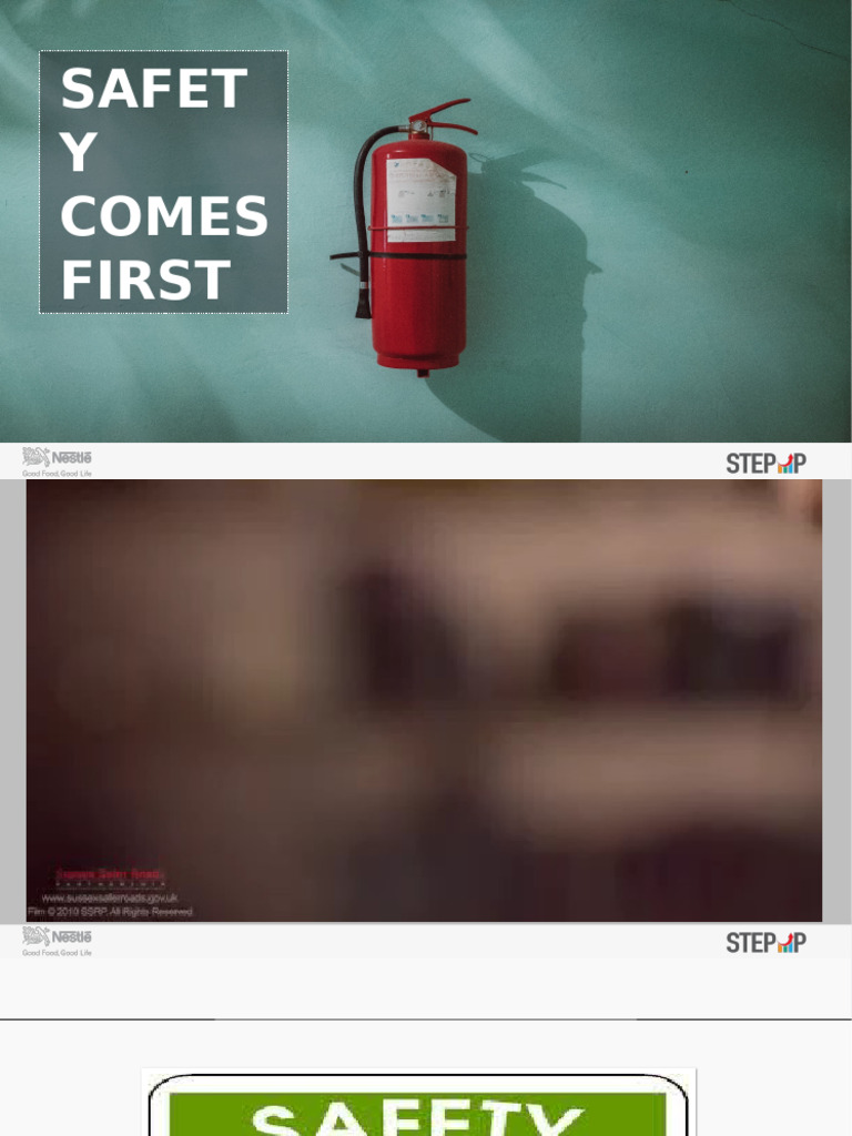 Nestlé Safety Initiatives Overview | PDF | Safety | Occupational Safety ...