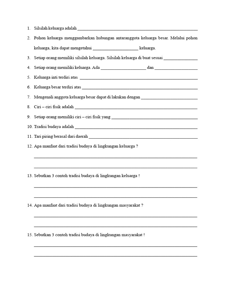 Latihan Ipas Bab 2 Dan Bab 3 | PDF