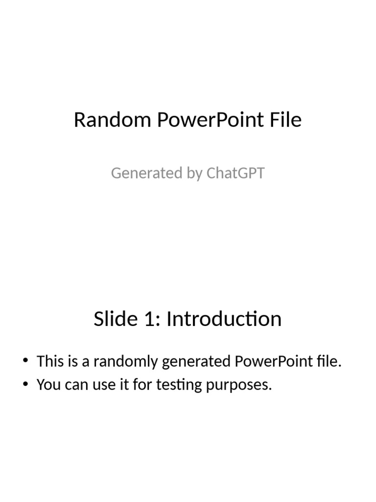 Random | PDF