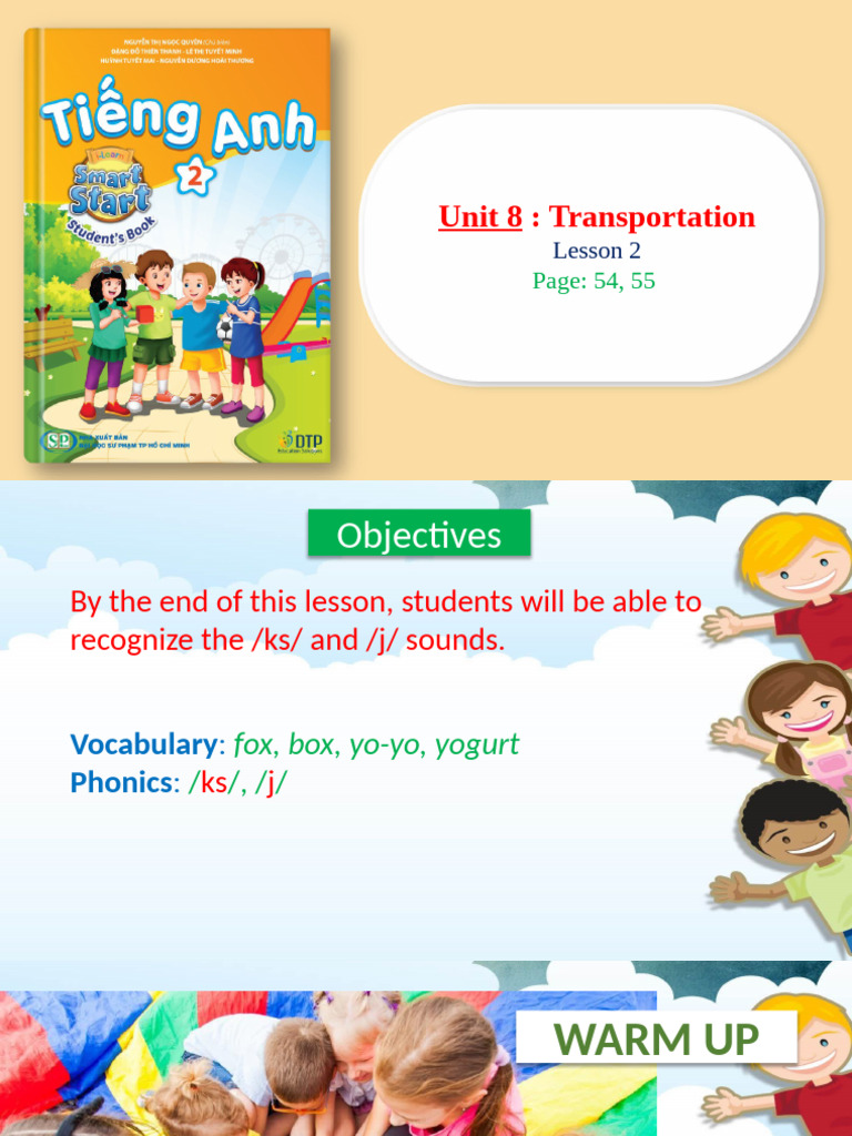 I Learn Smart Start 2 Unit 8 Transportation Lesson 2 | PDF