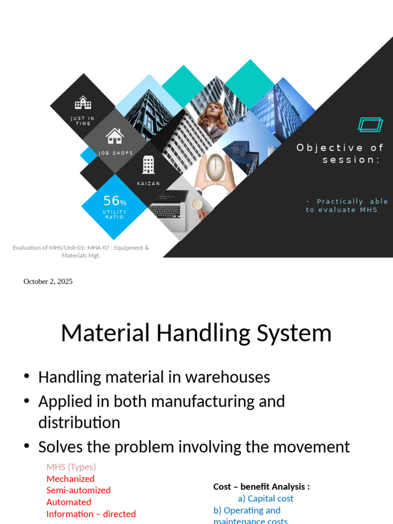 Evaluation of Material Handling Equipment | PDF | Forklift