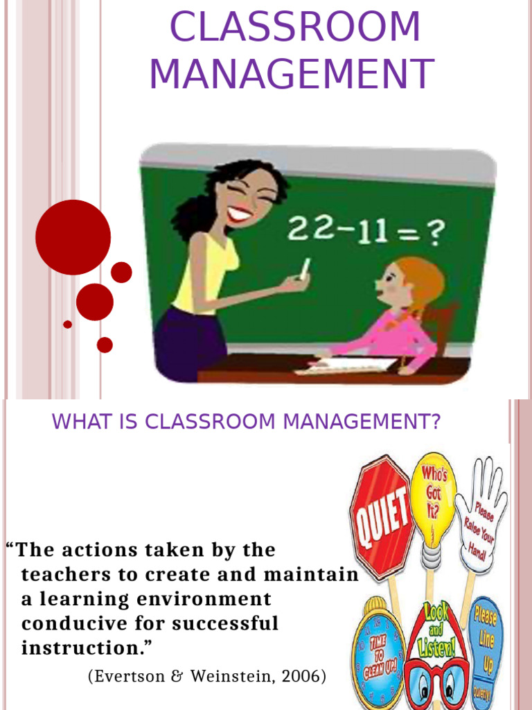 Classroom Management | PDF | Classroom Management | Teachers