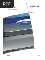 Getinge ProSeal Sealing Unit - Service Manual | PDF | Electrostatic ...
