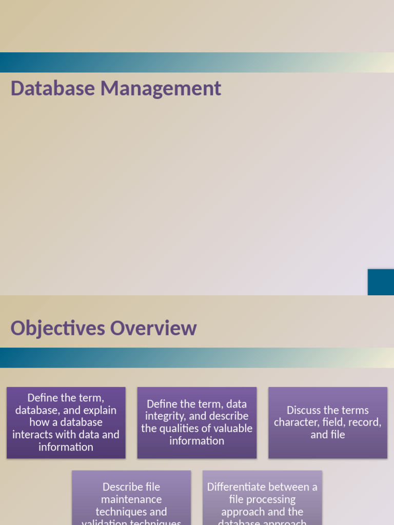 Database Management | PDF | Databases | Relational Database