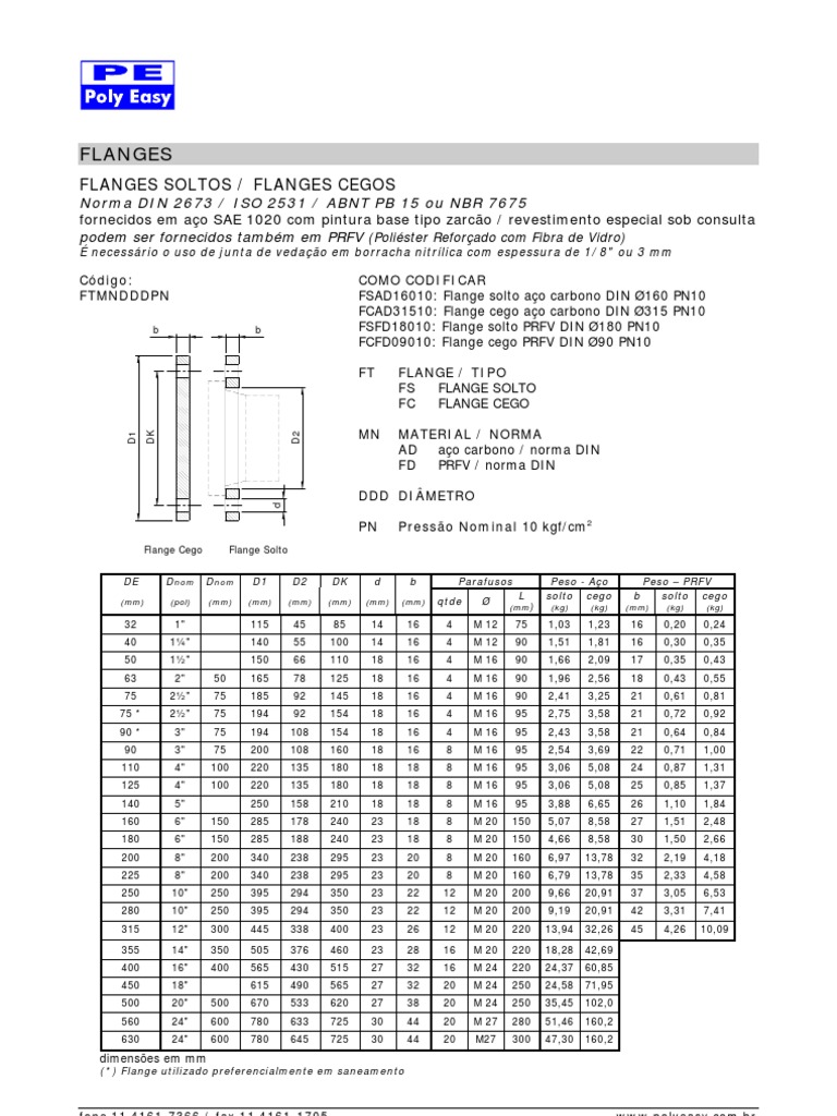Norma Din Flange | PDF