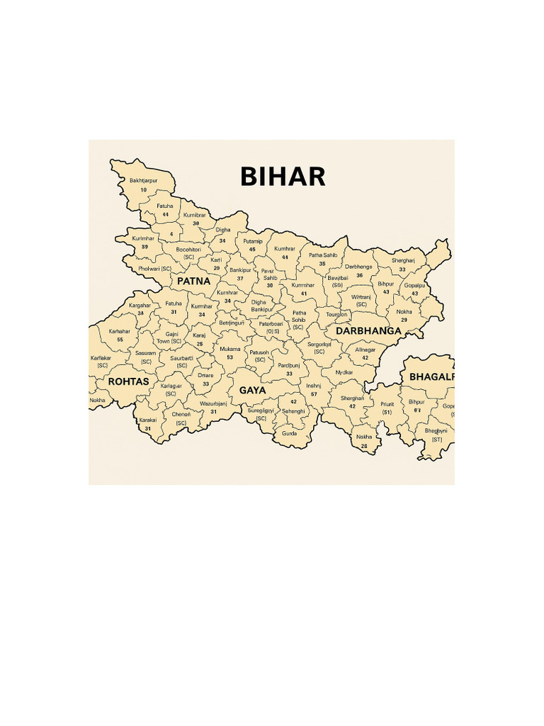 Bihar Maps | PDF