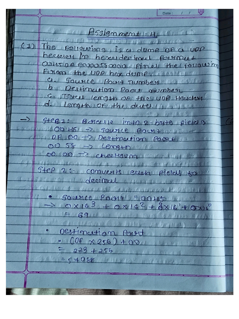 ACN Assignment 4 | PDF