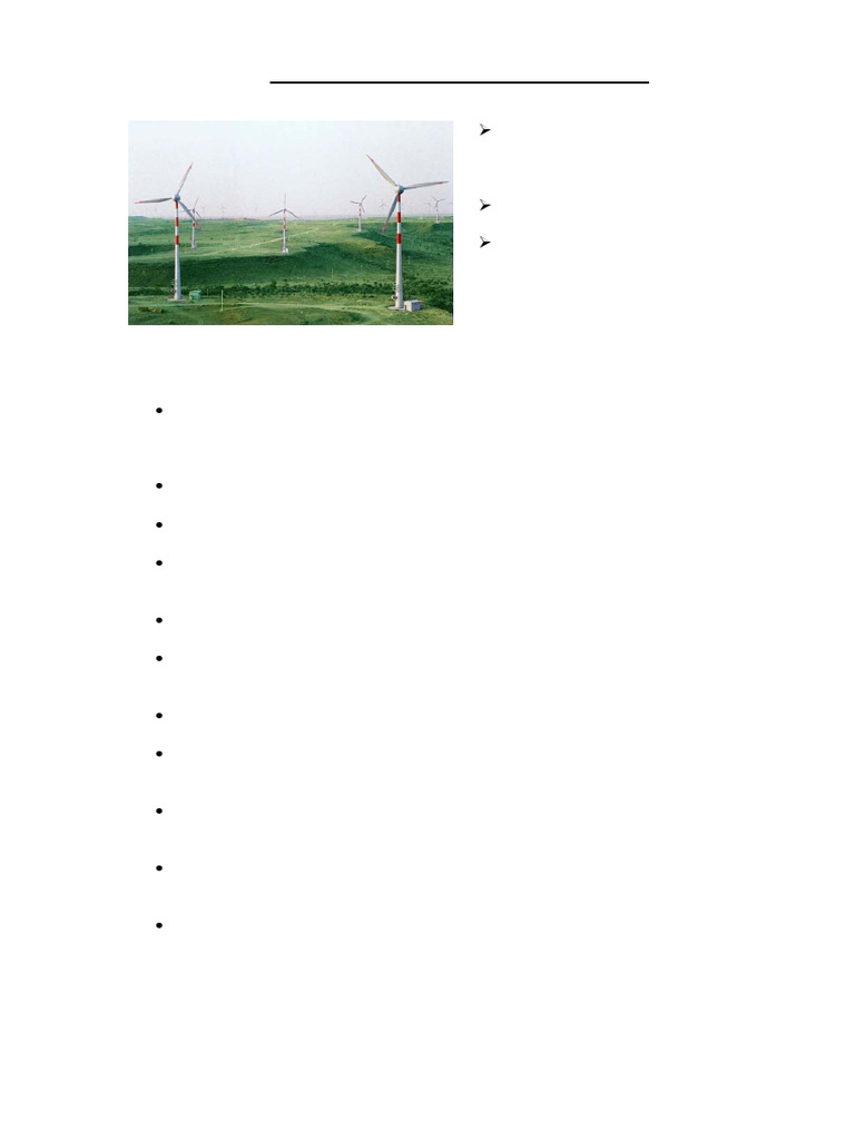 ICF 10.5 MW Wind Mill Project Overview | PDF | Wind Power | Electric Motor