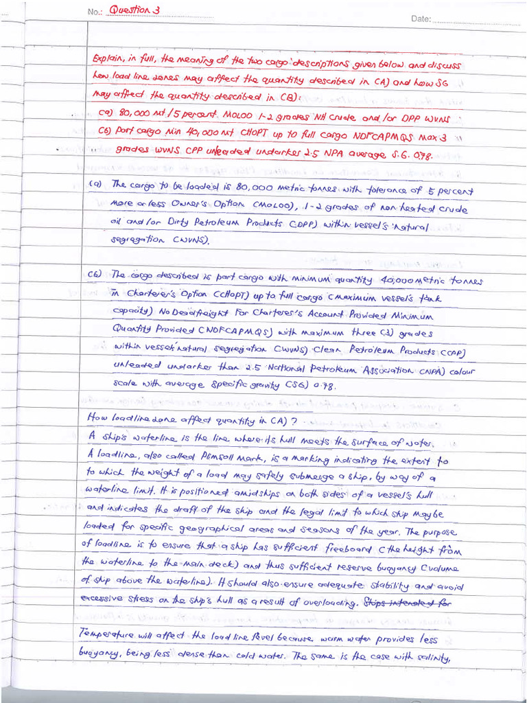 Question 3 - Mock Exam | PDF