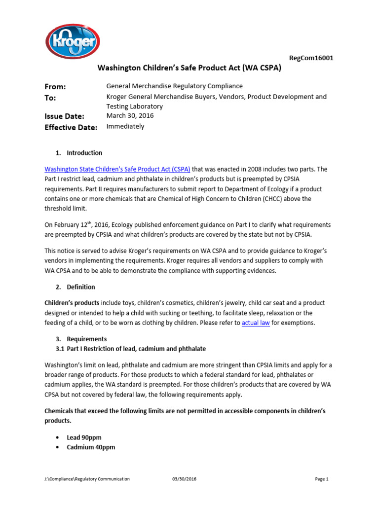 Attachment 7 WA CSPA Summary | PDF