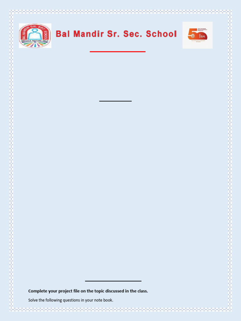 Holidays Homework Class Xii 2025-26 | PDF | Equity (Finance) | Stocks