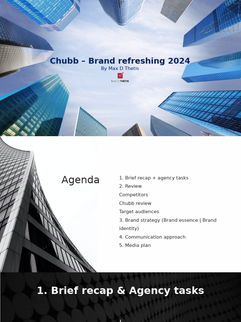 Deck Chubb Brand Refreshing Final 3 | PDF | Cost Of Living | Brand
