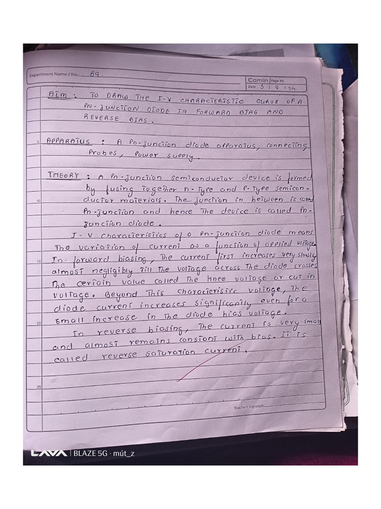 P-N Junction Diode | PDF