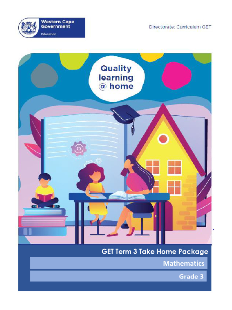 FP Grade 3 Mathematics Take Home Pack Term 3 | PDF | Mathematics ...