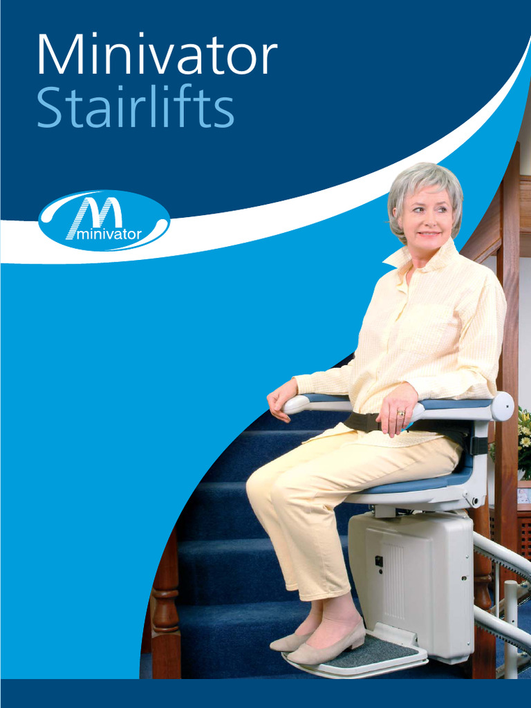 Minivator 1000 Straight and 2000 Curved Stairlifts Brochure | PDF