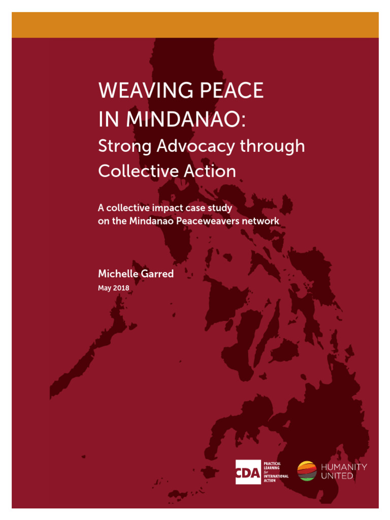 Mindanao Peaceweavers Collective Impact Study | PDF | Mindanao ...