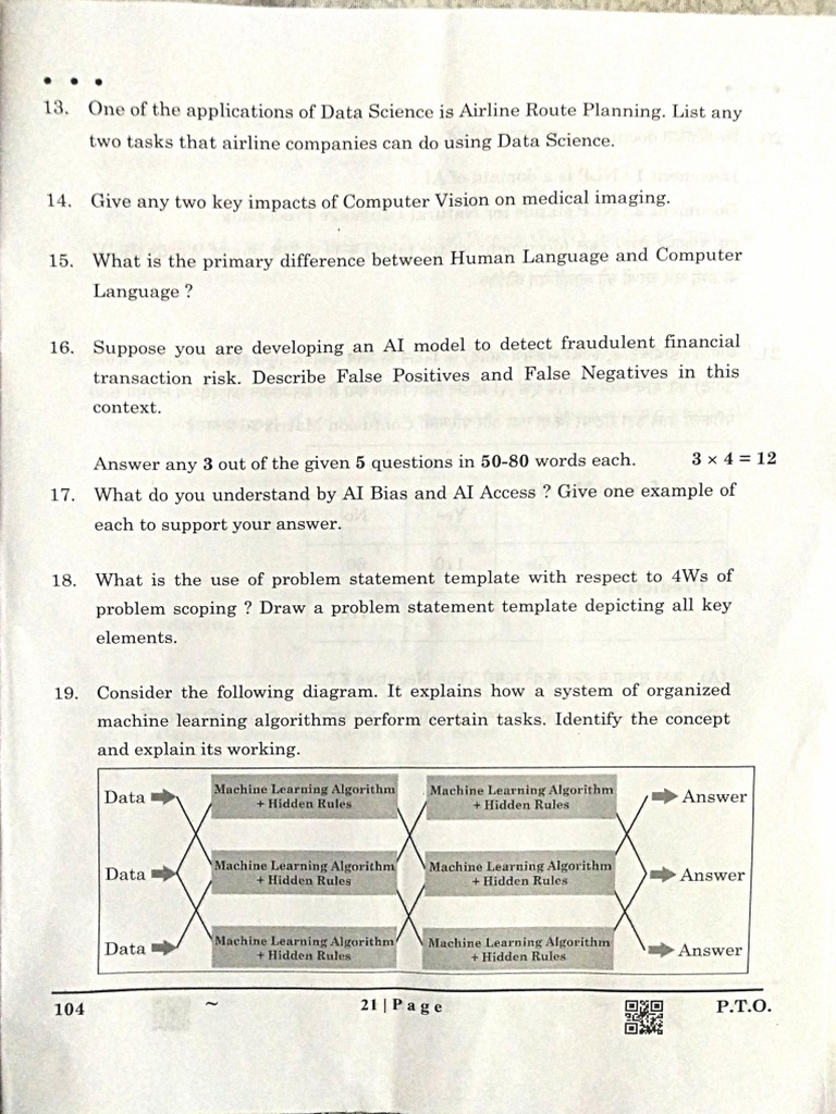 Long Answers X Sample Paper | PDF