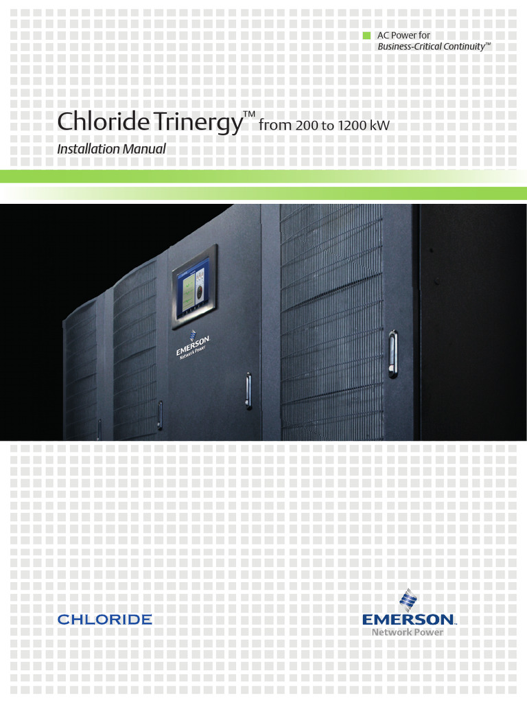 Chloride Trinergy UPS Installation Guide | PDF | United Parcel Service ...