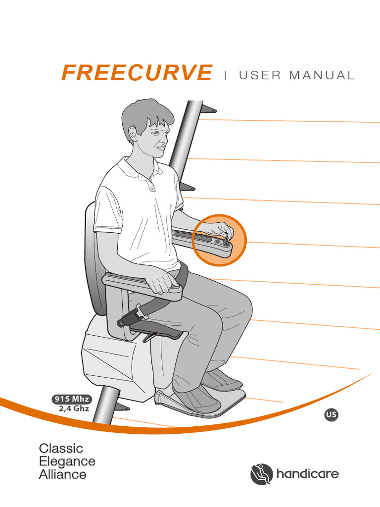Handicare Classic Elegance Stairlift Manual | PDF | Electromagnetic ...