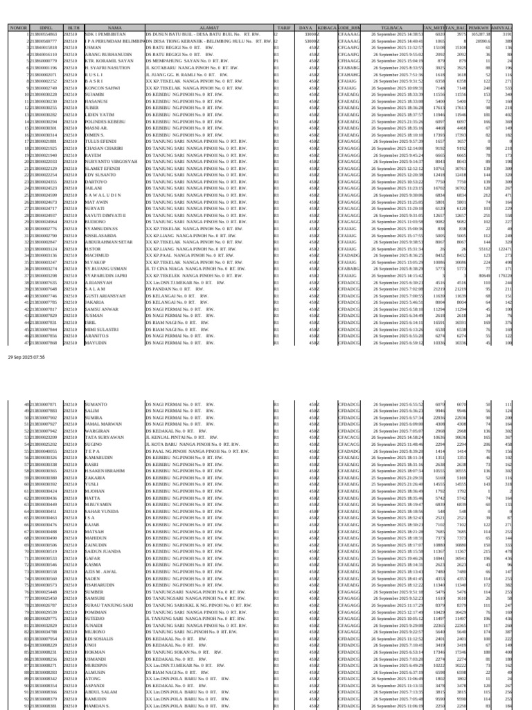 RPT Icmo DataDetail | PDF