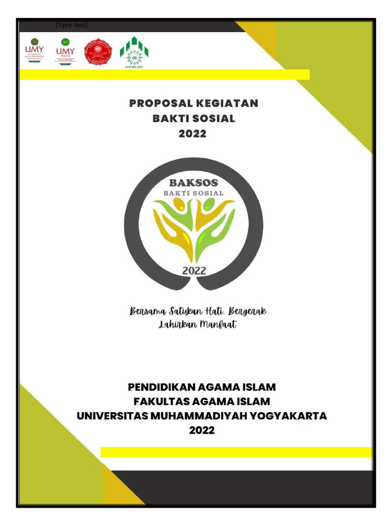 PROPOSAL KEGIATAN BAKSOS HIMA 2022 (Eksternal) | PDF