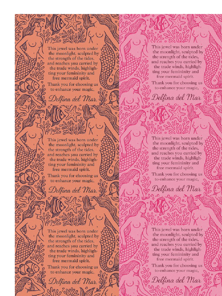 Mermaid Card Sheet HD | PDF
