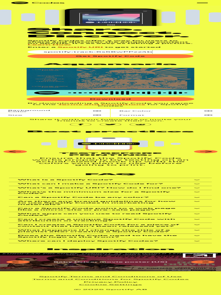 Spotify Codes | PDF