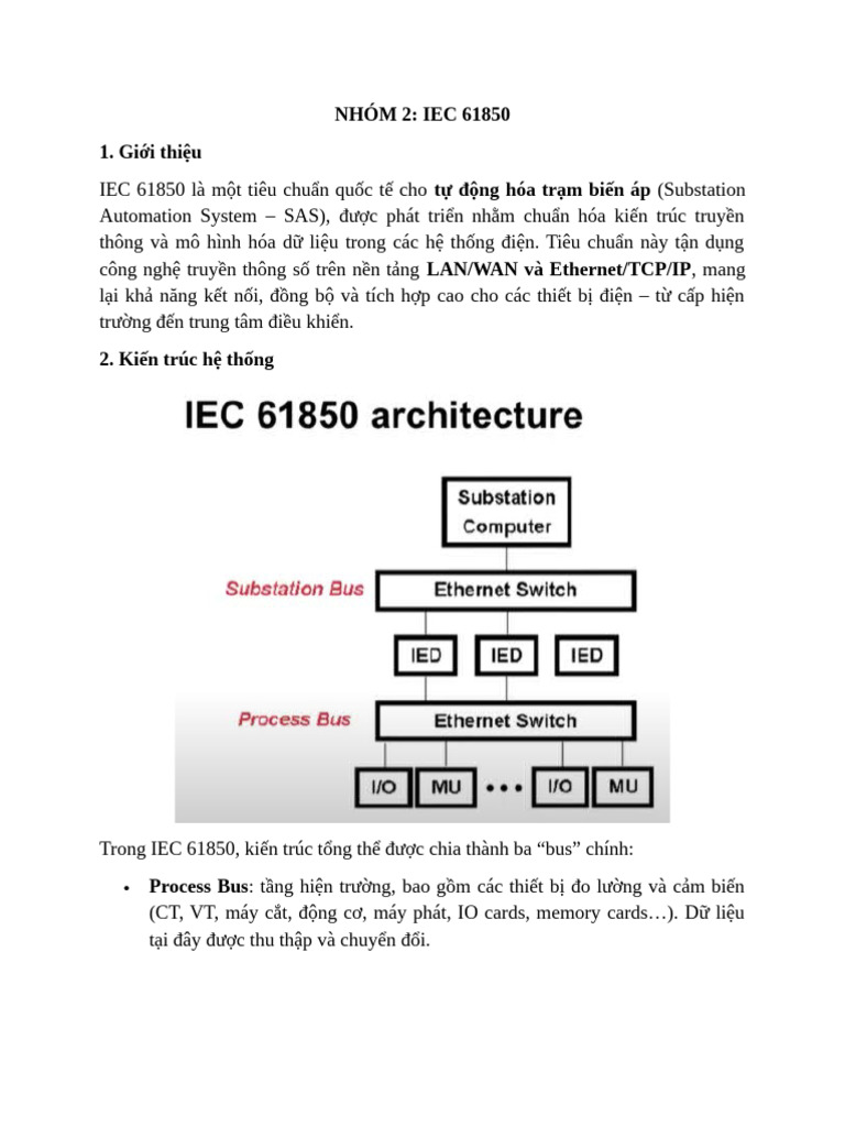 Iec 61850 | PDF