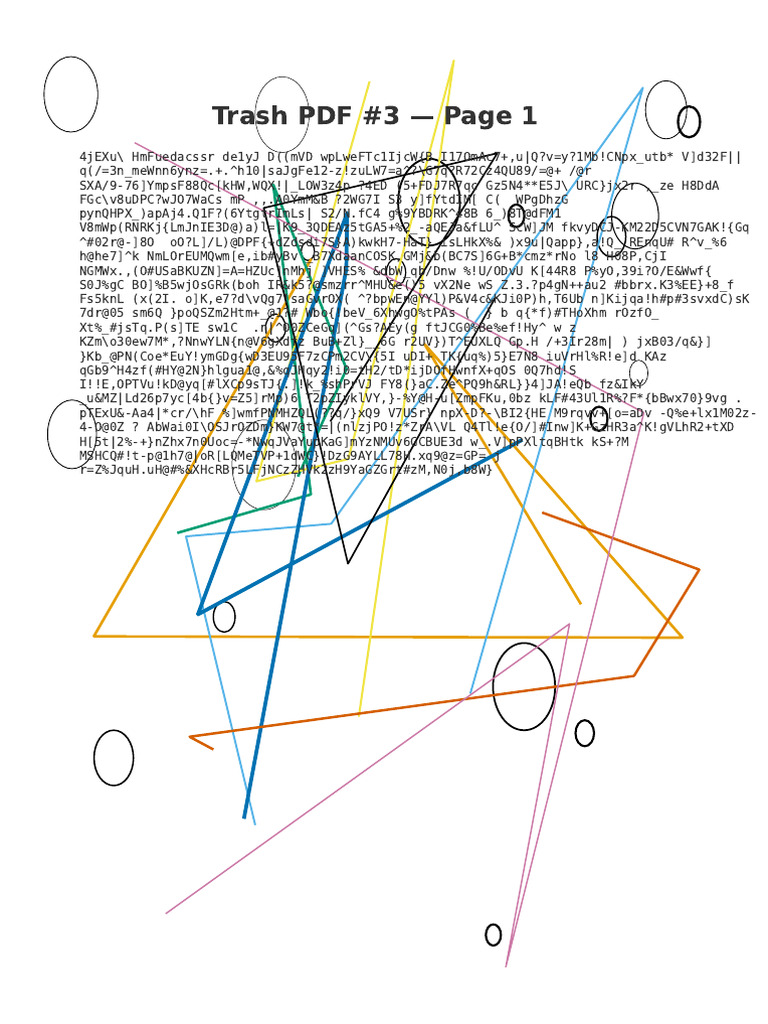 Trash 3 | PDF